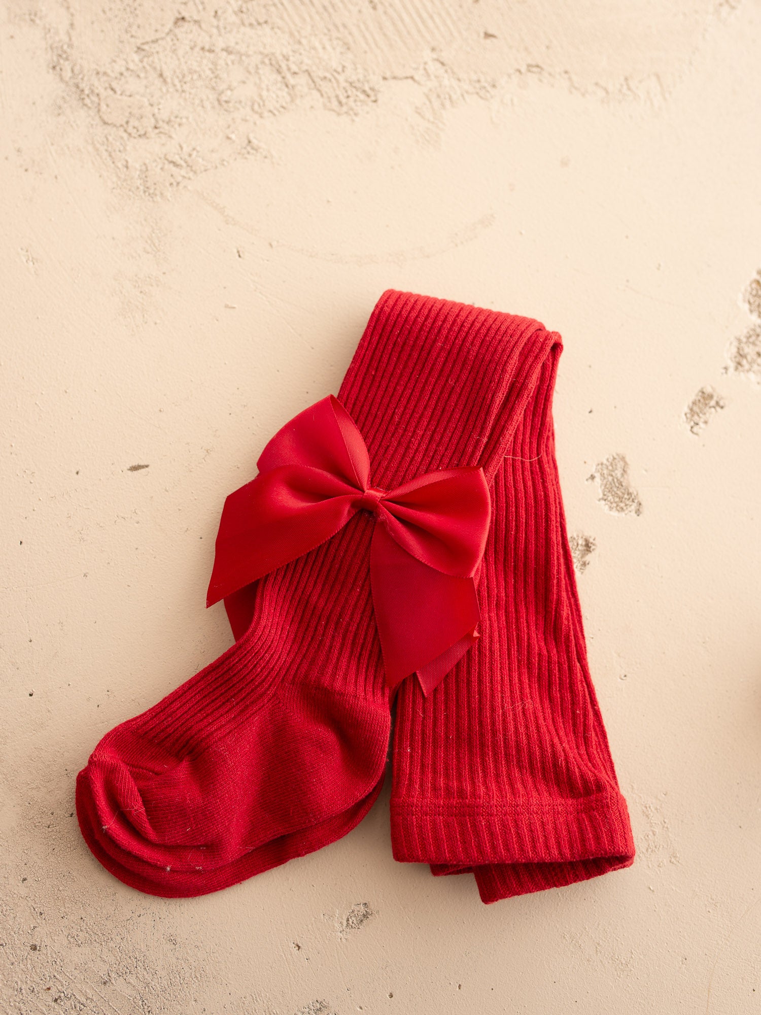 Holly Christmas Baby Tights - Red – Before & Ever